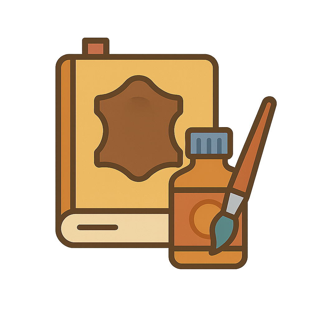 Leather Dyeing & Coloring Notes – Leather Craft Art
